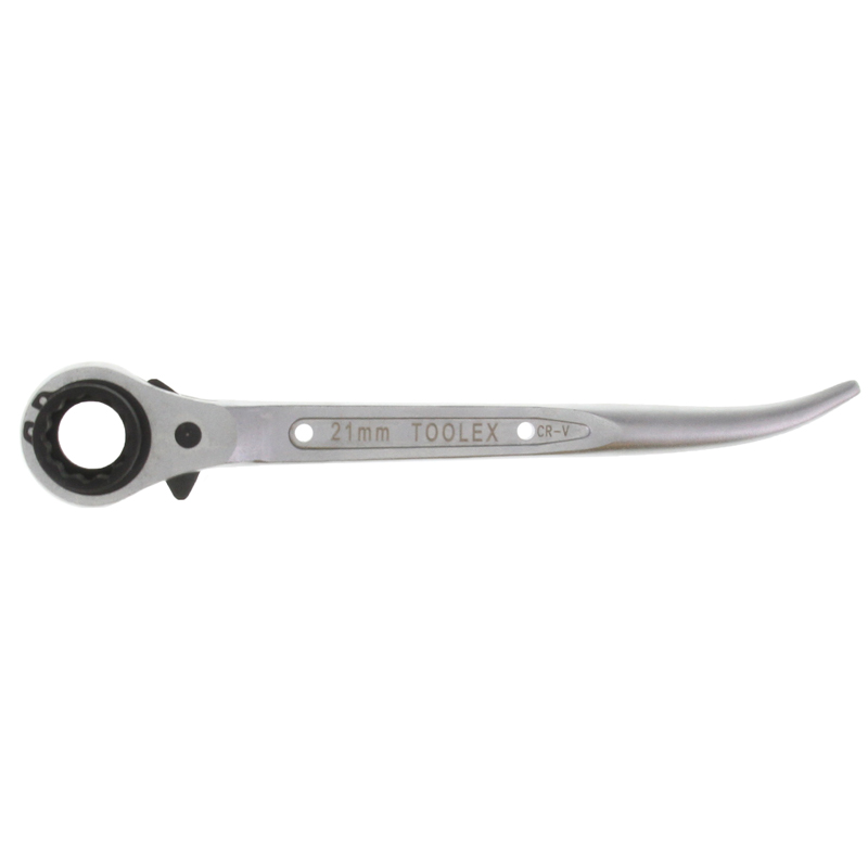 Toolex | Spanner Podger 21 x 24 x 240mm Ratcheting Reversible Chrome ...