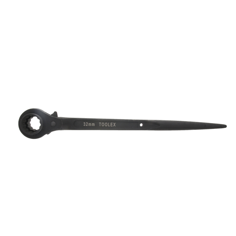 Toolex | Spanner Podger 27 x 32 x 450mm Ratcheting Reversible Black ...
