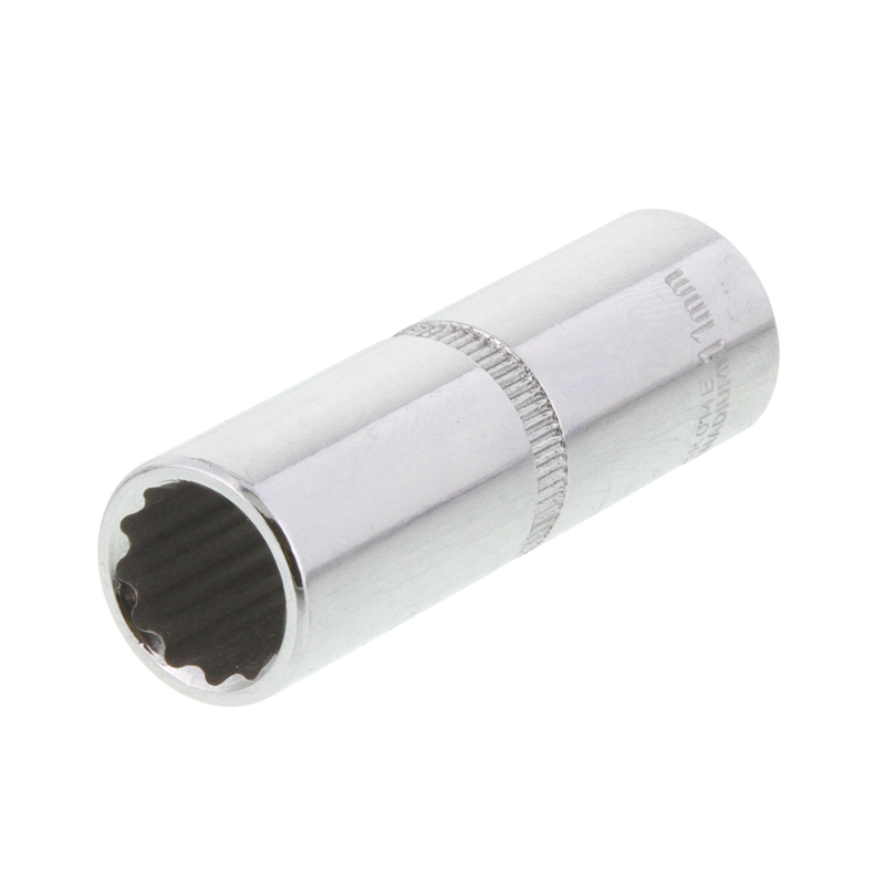 Toolex | Socket 11mm Metric 1/4" Drive Deep Chrome Vanadium