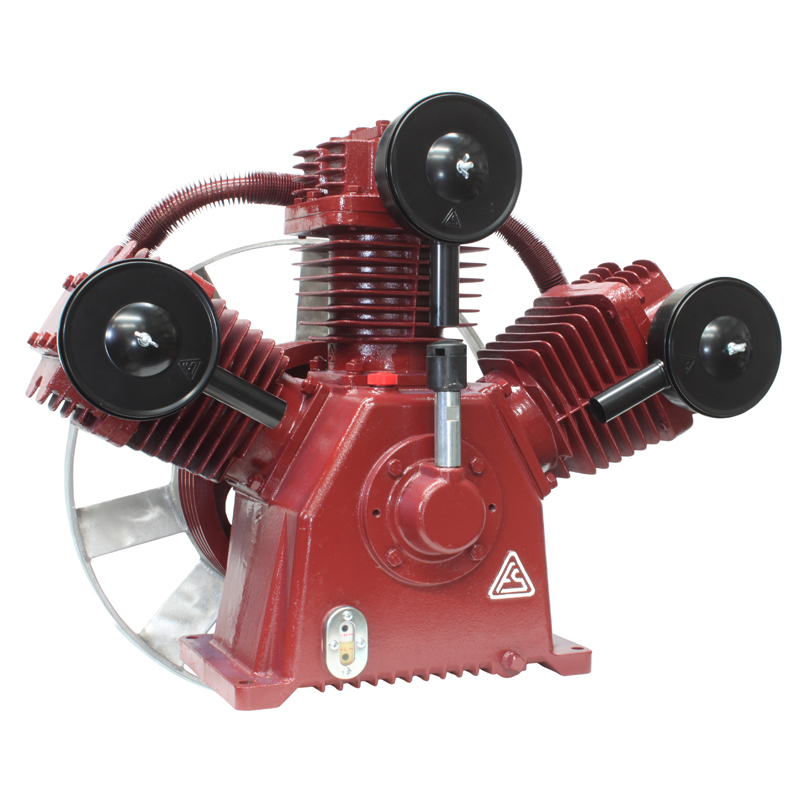 Toolex TA 120 Fusheng Air Compressor Pump 71.9 Cfm 900 Rpm 142 Psi 15.0 Hp Single Stage