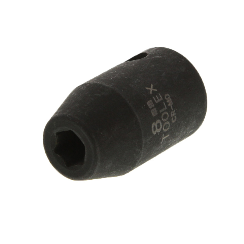 Toolex | Socket Impact 8mm (Metric) 1/2" Drive Standard