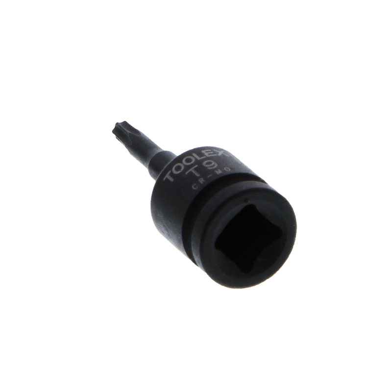 Toolex | Socket Torx T9 Male 1/4" Drive 35mm Impact