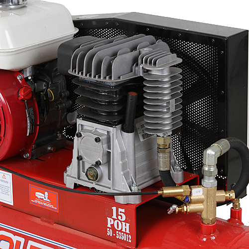 Toolex | Air Compressor 15P 5.5 Hp Petrol Honda Abac B2800 Alloy Pump ...