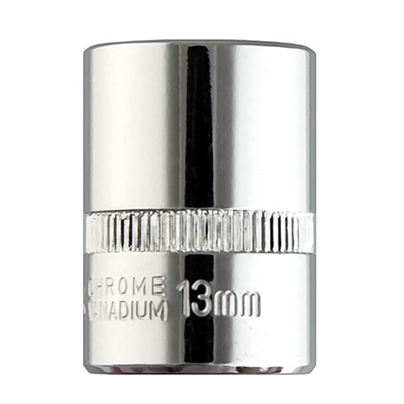 Toolex | Socket 13mm Metric 1/4" Drive Chrome Vanadium