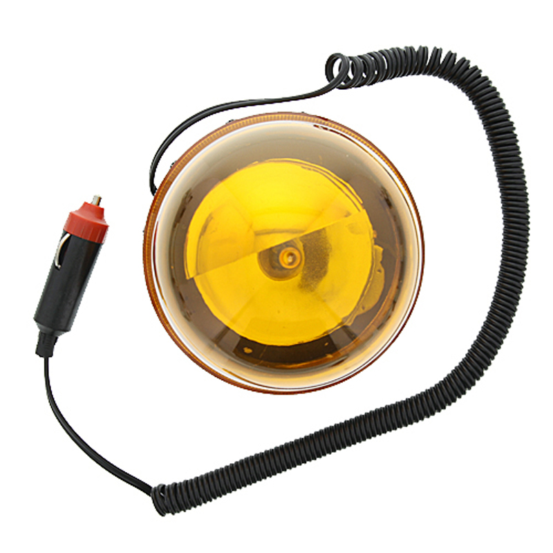 Toolex | Flashing light vehicle magnet mount with 12v lighter plug