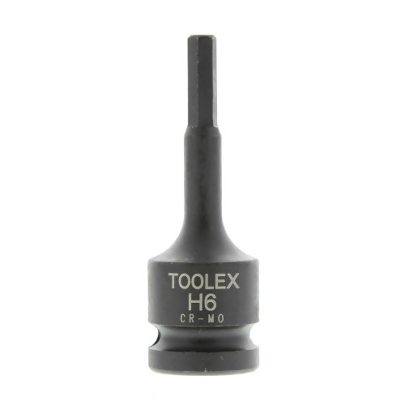 Toolex | Socket Inhex 6mm (Metric) 1/2" Drive Impact