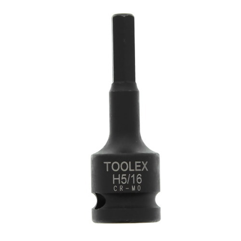 Toolex | Socket Inhex 5/16" (AF) 1/2" Drive Impact