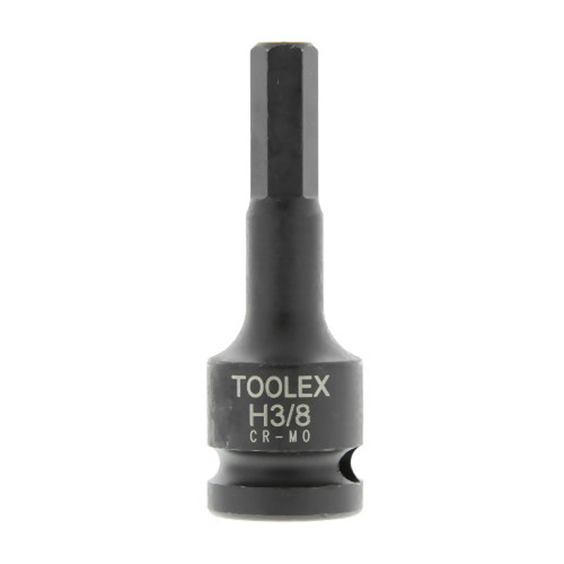 Toolex | Socket Inhex 3/8" (AF) 1/2" Drive Impact