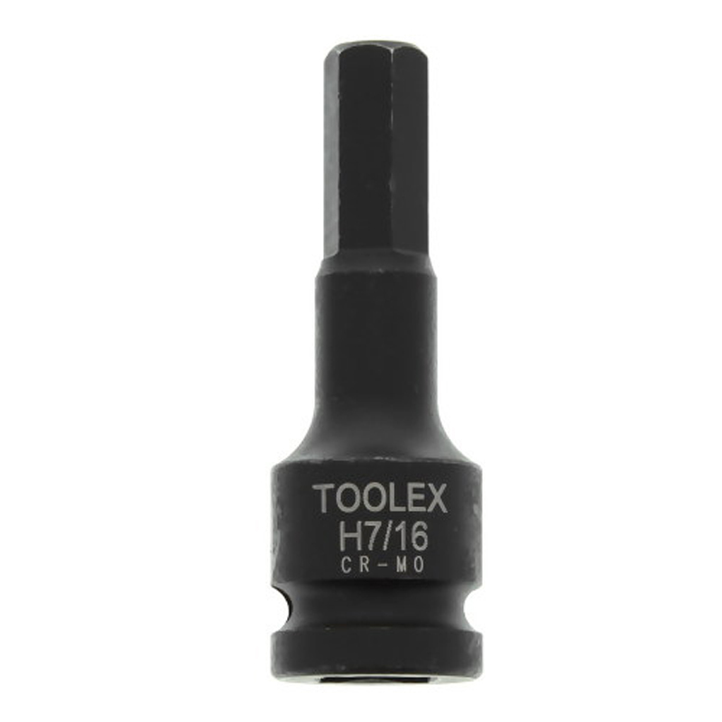 Toolex | Socket Inhex 7/16" (AF) 1/2" Drive Impact