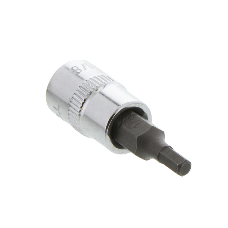 Toolex | Socket Inhex 1/8" (AF) 1/4" Drive 35mm Chrome Vanadium