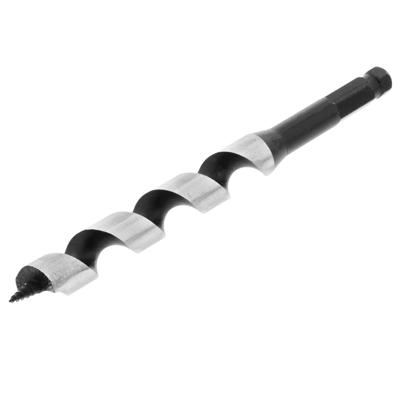 Toolex | Wood Auger Bit 18MM X 190MM Ship Auger Long Hex Shank HSS In ...